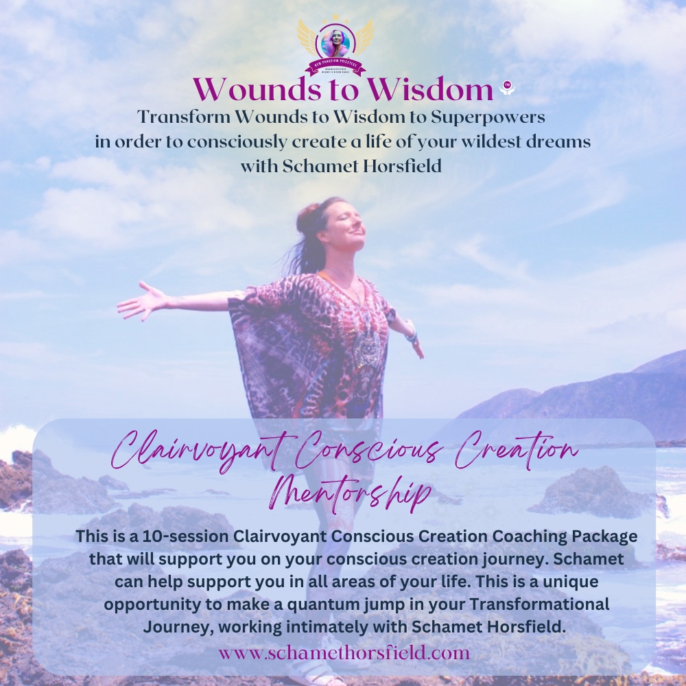 Wounds to Wisdom to Superpowers – Schamet Horsfield