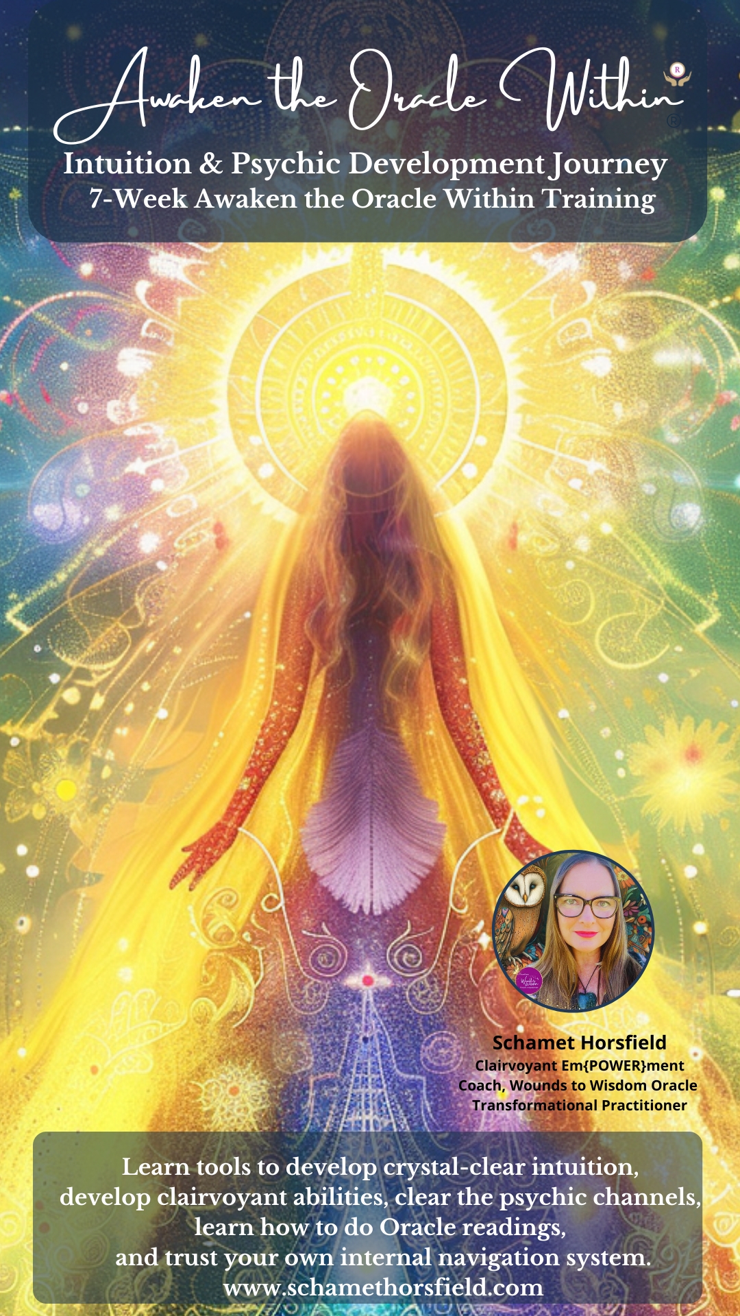 Awaken the Oracle Within® – Schamet Horsfield