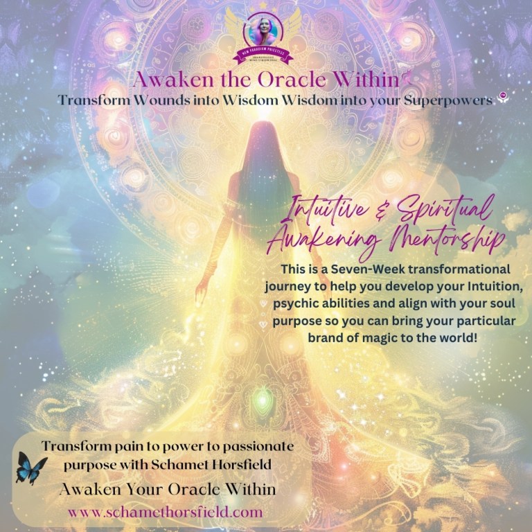 Awaken the Oracle Within® – Schamet Horsfield